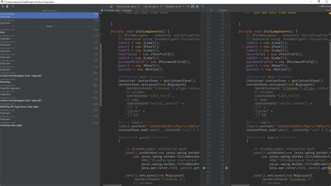 用jformdesigner Idea的插件生成窗口 在idea里查看代码不完整 用记事本查看却是完整的 包括窗口的各个定义java Csdn问答