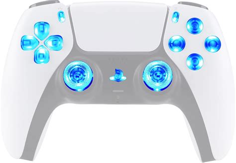 Extremerate Dtf Led Kit Für Ps5 Controller Bdm 030 040 050 Ersatz Leucht D Pad Thumbstick Share