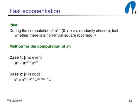 Ppt Algorithmentheorie 03 Randomized Algorithms Primality Testing