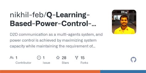 Github Nikhil Febq Learning Based Power Control Algorithm For D2d