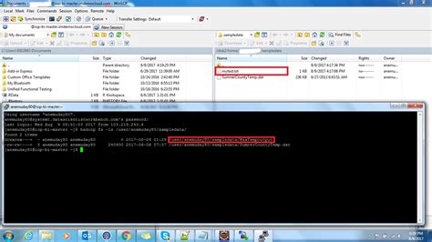 winscp not showing all files in hadoop stack overflow