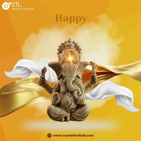 Crystal Tech Lab On Linkedin Ganeshchaturthi Blessings