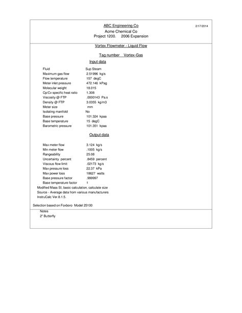 PDF InstruCalc Flow Element Sizing DOKUMEN TIPS