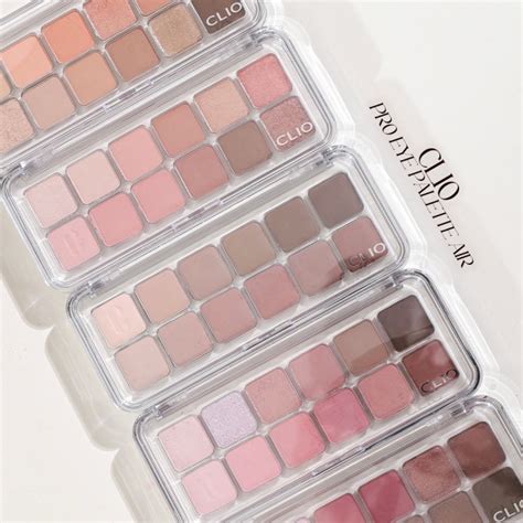 클리오 섀도우 팔레트 프로 아이 팔레트 에어 쿨톤 웜톤 어울리는 호수 정리 비교 네이버 블로그