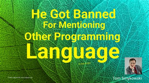 Tom Smykowski On Linkedin 🫣 He Got Banned For Mentioning Other Programming Language