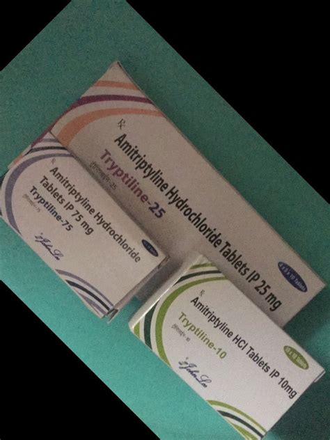 Amitryptiline 10mg 25mg 75mg Packaging Size 1x10 At Rs 60 Strip In Surat
