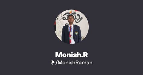 Monishr Instagram Linktree