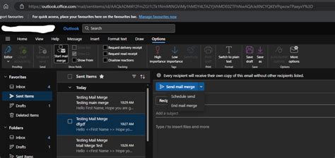 Mail Merge From An Email New Outlook Microsoft Community Hub