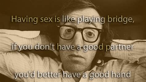 Having Sex Is Like Playing Bridge