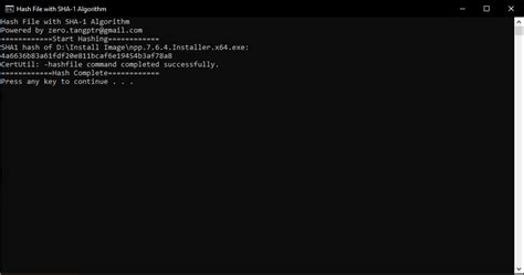 A Simple Method To Hash File Under Windows NT6 Zero S Blog