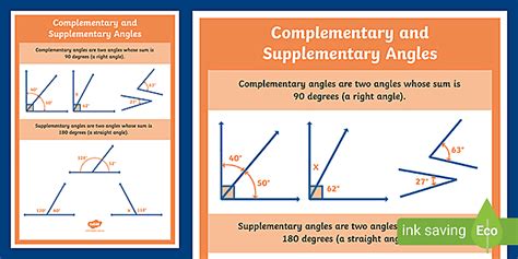 Supplementary Angles Examples In Real Life