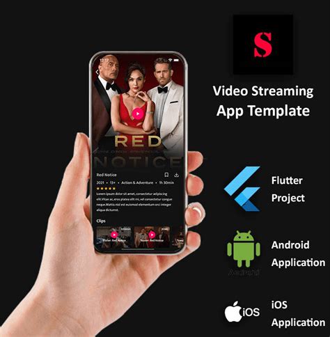 20 best flutter movie app templates code market