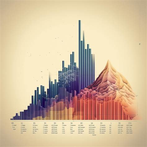 Premium Photo Visual Symphony Vibrant Data Visualization And Abstract Illustrations For