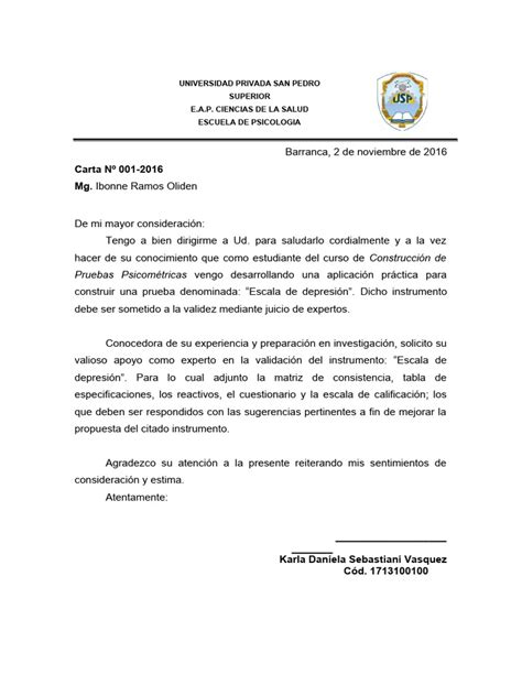 Carta De Juez Y Anexos Final Pdf Evaluación Ciencias Del Comportamiento