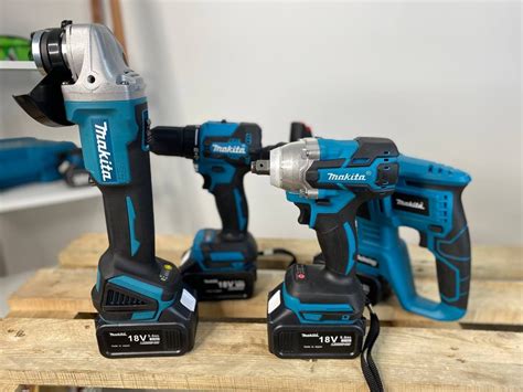 Набор электроинструментов Makita 4 в 1 безщеточный / Шуруповерт ...