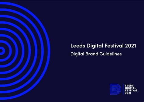Leeds Digital Festival 2021 Branding Style Guides