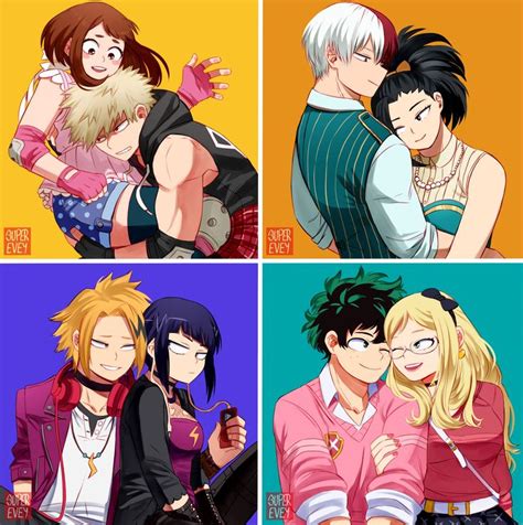 Couples In Mha Mha Couples Fanart