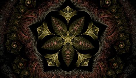 Download Rosette Floral Pattern Kaleidoscope Royalty Free Stock