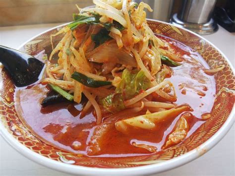 ちょっと辛いタンメン辛味増しあぢとみ食堂のレビュー ラーメンデータベース