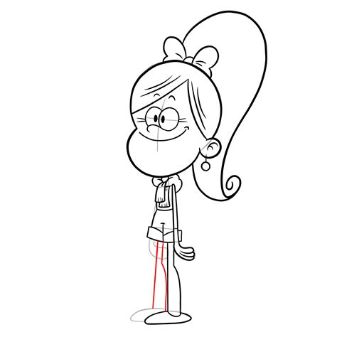 How To Draw Belle The Loud House Sketchok