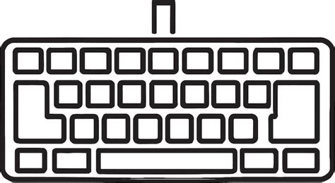 premium vector typing keyboard vector icon
