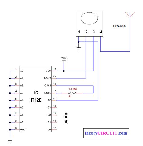 Rf Transmitter Circuit Diagram