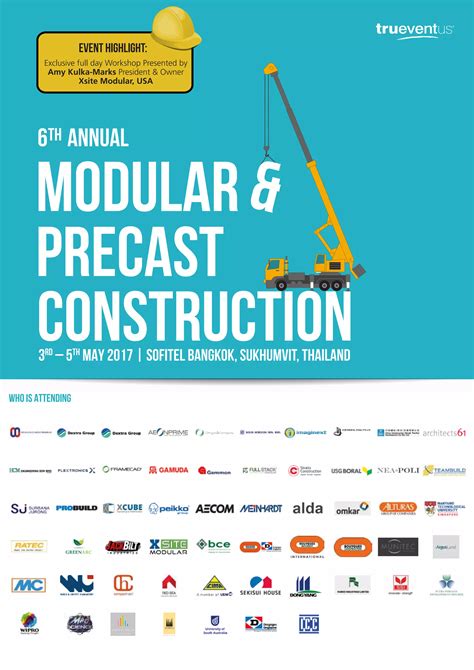 6th Modular And Precast Construction Event Pdf Business Expos And Conferences Events