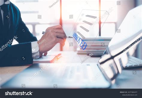 Approve Sign Document Management System Dms Stock Photo 2277381477 Shutterstock