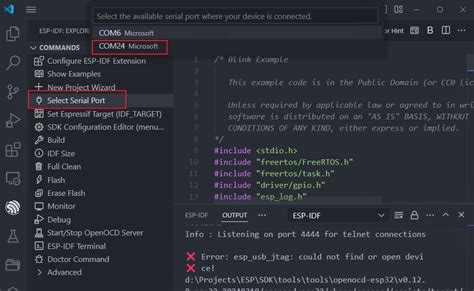 【esp32s3】vscode 开发环境搭建esp32s3开发环境 Csdn博客