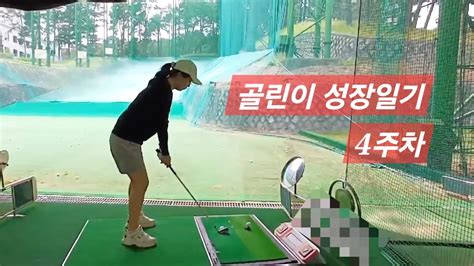 골린이 성장일기 4주차 Youtube