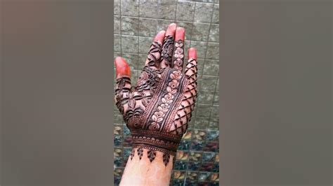 Mehndi Designs Shortsfeed Youtubeshort Youtubevirel Virelvideo
