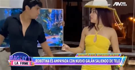 “robotina” Es Captada Saliendo De Un Hotel Con Tiktoker Bailarín Y