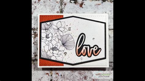 Unity Quick Tip Fun Floral Card With NO Coloring Unity Blog