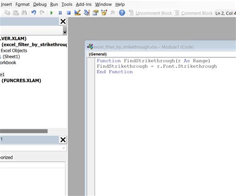 How To Filter By Strikethrough In Excel With Example