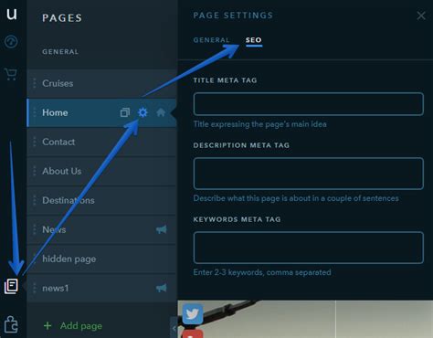 how do i add meta tags to my website pages ukit knowledge base