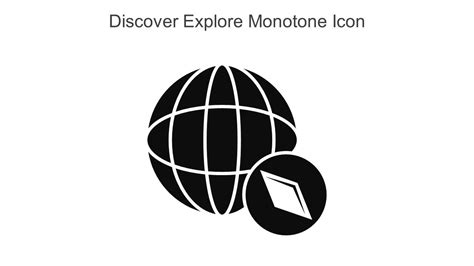 Discover Explore Monotone Icon In Powerpoint Pptx Png And Editable Eps Format PPT Template