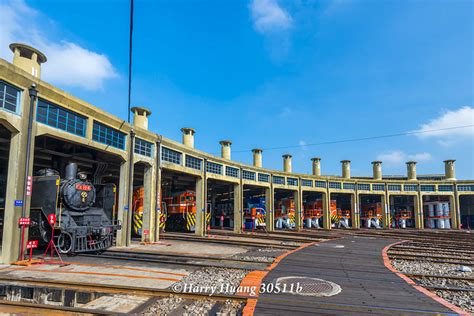Harry30511b蒸汽火車火車頭扇形車庫台鐵鐵路鐵道鐵軌軌道調度站交通運輸維修保養台灣鐵路彰化市彰化