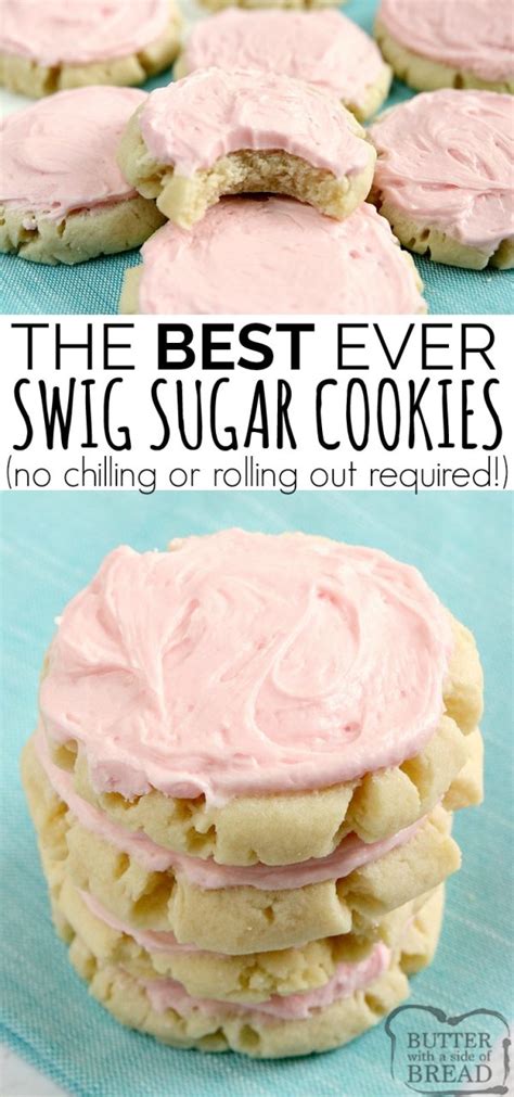 Copycat Swig Sugar Cookies Butter With A Side Of Bread
