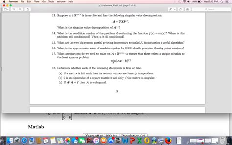 solved suppose a elementof r n times n is invertible and has