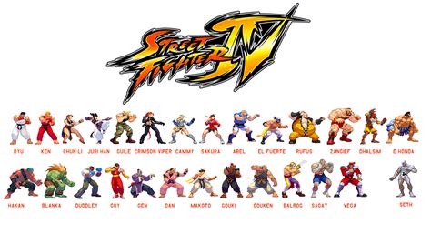List Of Fighters Stages And Items From The Street Fighter Series Pehfp