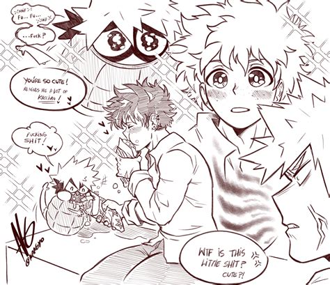 Midoriya Izuku Bakugou Katsuki And Dynamy Boku No Hero Academia Drawn By Naagyoo Danbooru