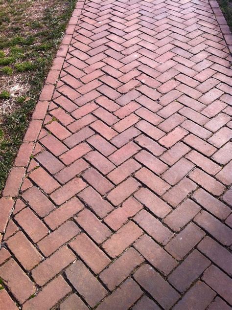 Herringbone Brick Pattern Walkway Pattern Matching Algorithms