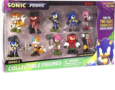 Sonic Prime Deluxe Box V2 12 Pack Collectible Figures 2