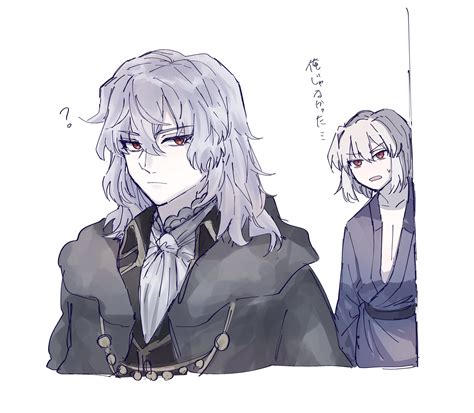 Tohno Shiki And Vlov Arkhangel Tsukihime And 1 More Drawn By Aemono