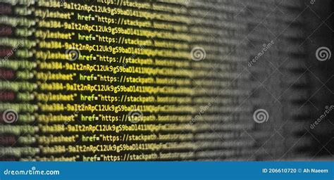 Computer Programming Source Codeabstract Computer Script Source Code Backgroundhtml Code