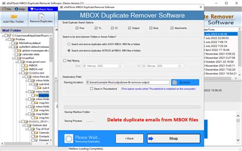 best method to delete remove duplicate emails from mbox files