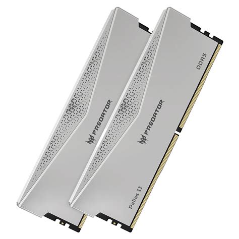 Predator Pallas II 32GB 2x 16GB DDR5 6000MHz CL32 Desktop Memory Silver BL 9BWWR 374 Mwave