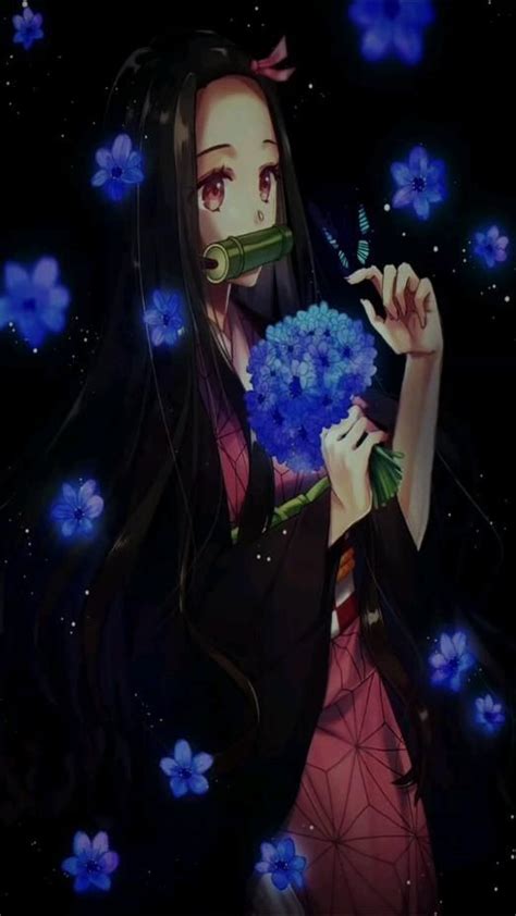 Nezuko Gadis Animasi Gambar Animasi Kartun Seni Foto