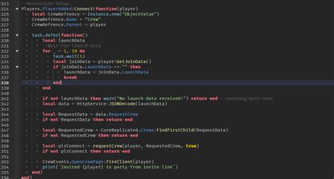 Launchdata Is Consistently A Blank String Of Text Engine Bugs Developer Forum Roblox