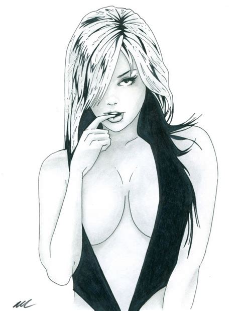 Busty Woman In Swimsuit In John Ps Sexy Single Character Comic Art